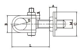 Adjustable Wrap Around Gate Hinge Heavy Duty Door Hinge - Buy Steel ...