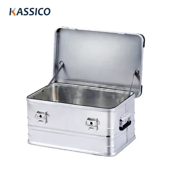 Kassico Waterproof Metal Aluminum Storage Transport Case Box For Carry ...