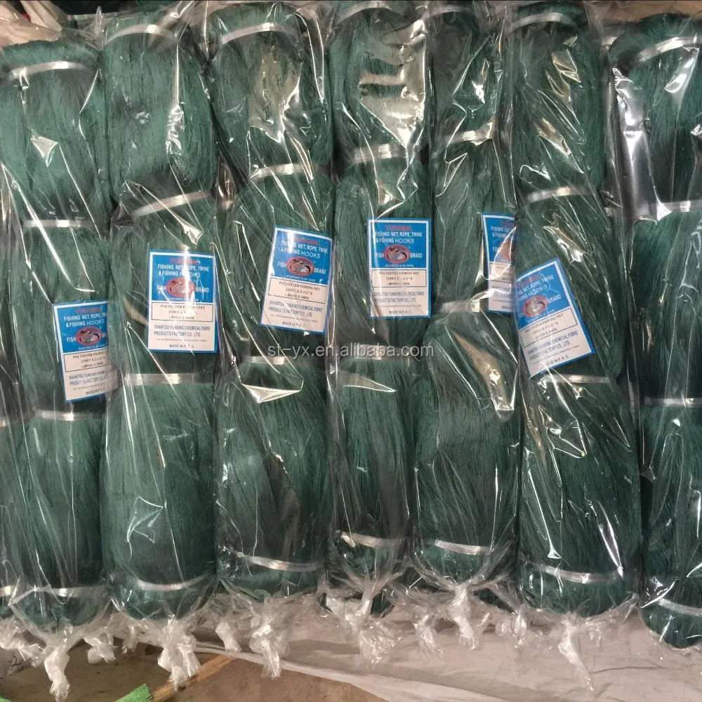 Polyamide Nylon Multifilament Knotted Fishing Net China Red De Pesca ...
