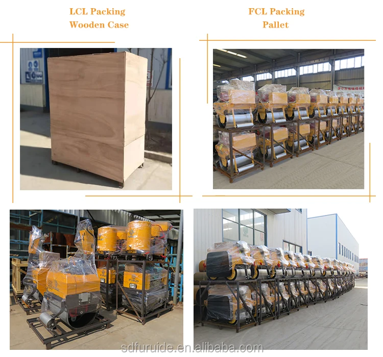 8 Ton Compactor Vibratory Roller Wheel Compactor Ride On Vibratory ...