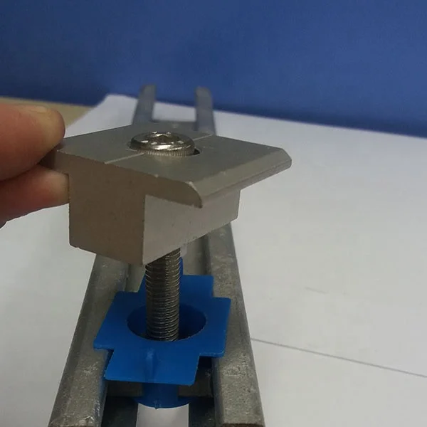 Factory Customized Solar Pv Panel Kits Aluminum Alloy Solar Middle And ...