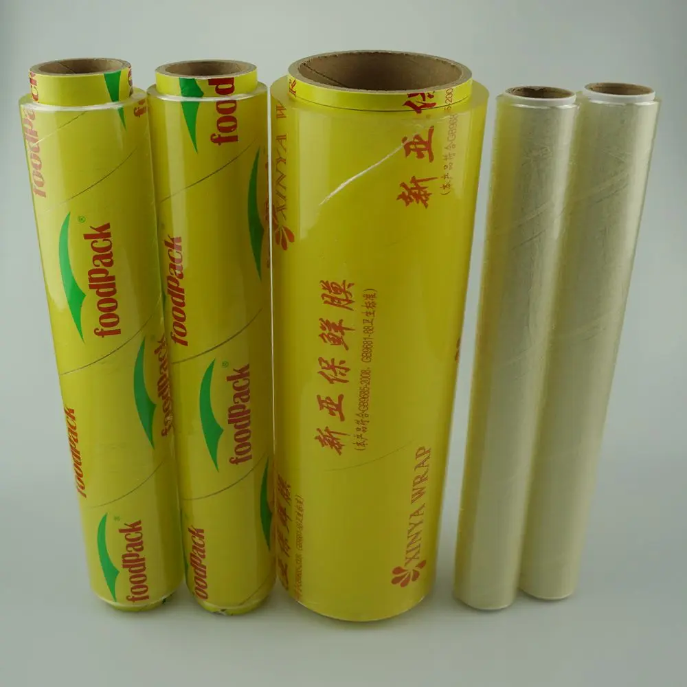 Eco-friendly High Viscosity Pvc Plastic Wrap Transparent Film For ...