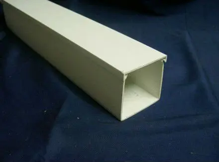 White UPVC Cable Trunking - Durable Cable Protection