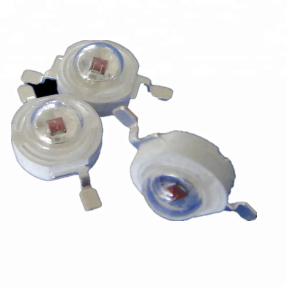 650nm - 660nm - 670nm Red 3w High Power Led Chip For Growing Light 2022 ...