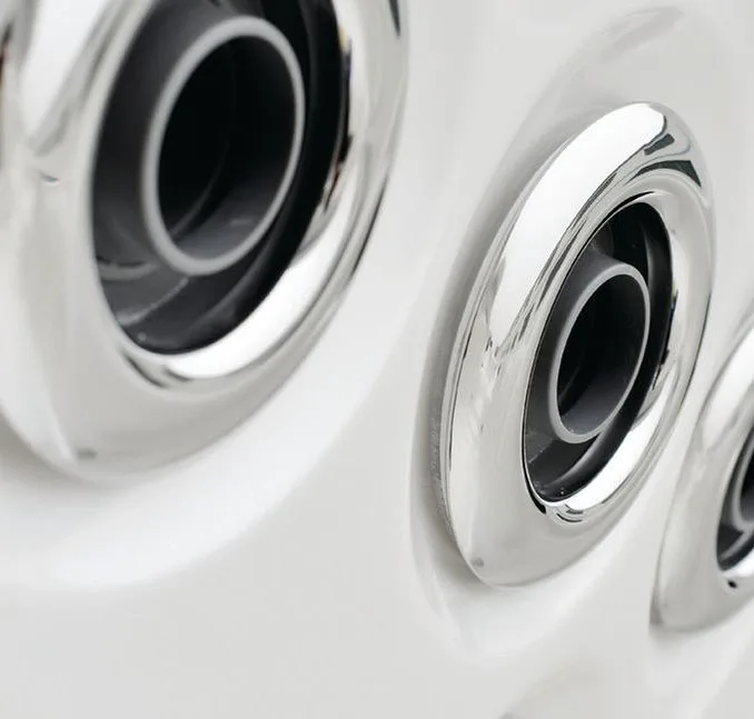 Luxury Swimming Pools Outdoor Large Acrylic Swim Spa Jets with Counter ...