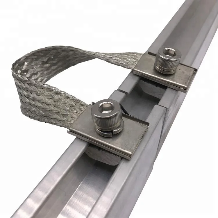 Bristar Solar Panel Grounding Copper Bonding Jumpers PV Mounting ...