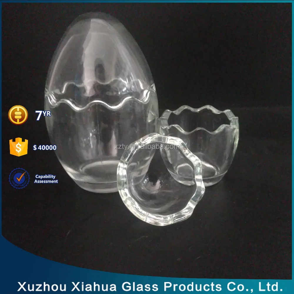 Egg Shape Decorative Glass Jar Glass Terrarium - Buy Egg Shape Egg ...