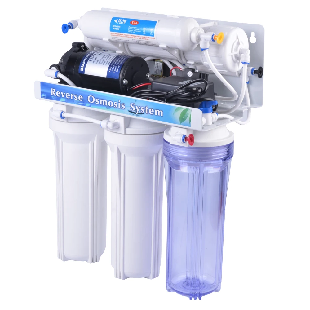 5-8 Stage RO Water Filter System with 3G/4G Pressure Tank