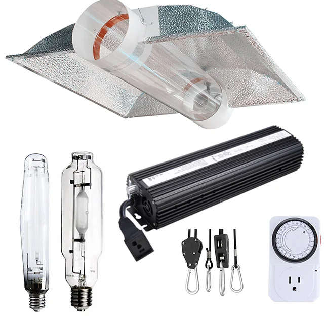 400w 600w 1000w Mh/hps Aluminum Grow Light Cool Tube Reflector - Buy ...