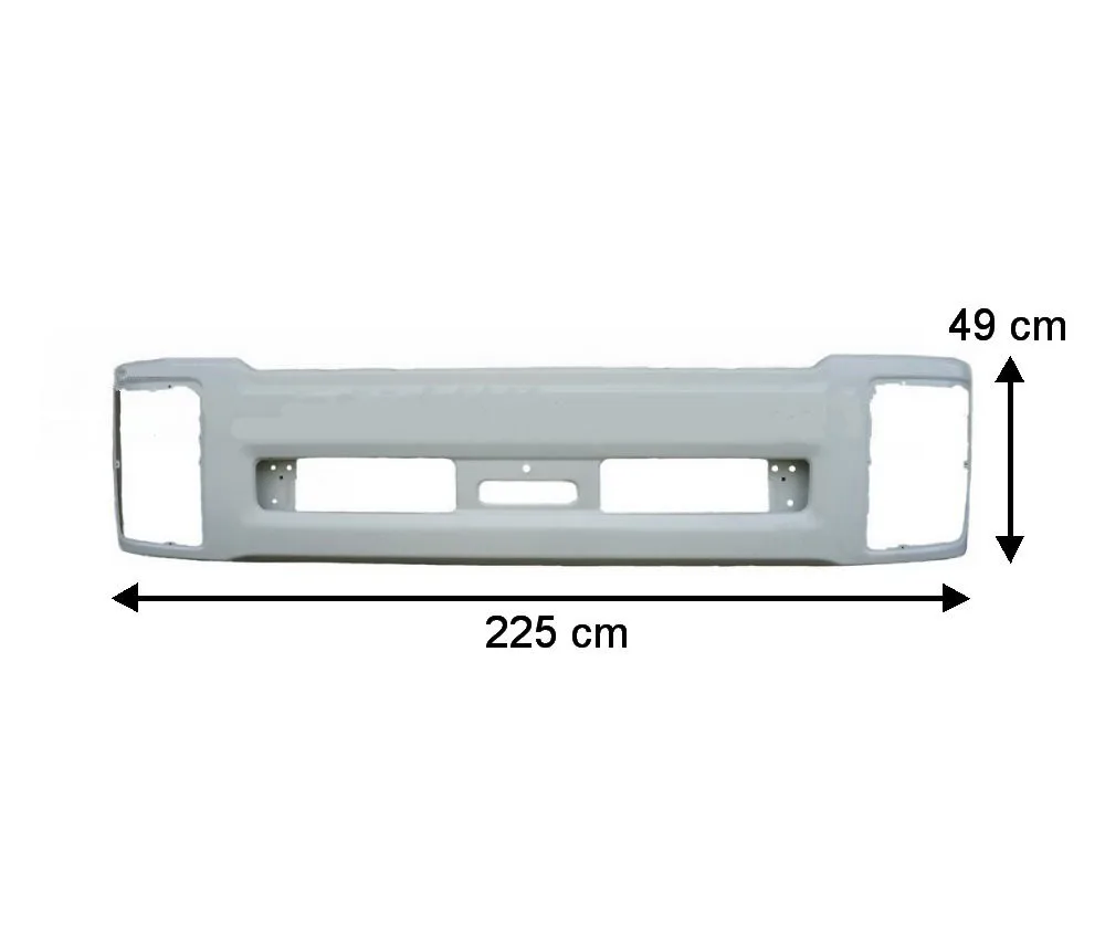 Moore Truck Parts Front Bumper 8974099031 For ISUZU FVZ 12/2007-ON ...