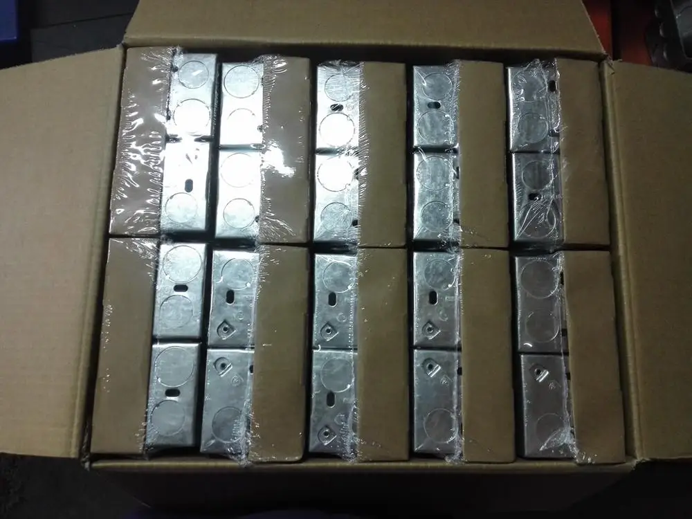 British Standard 7x7 Electrical Switch Gi Box - Buy British Standard Gi ...