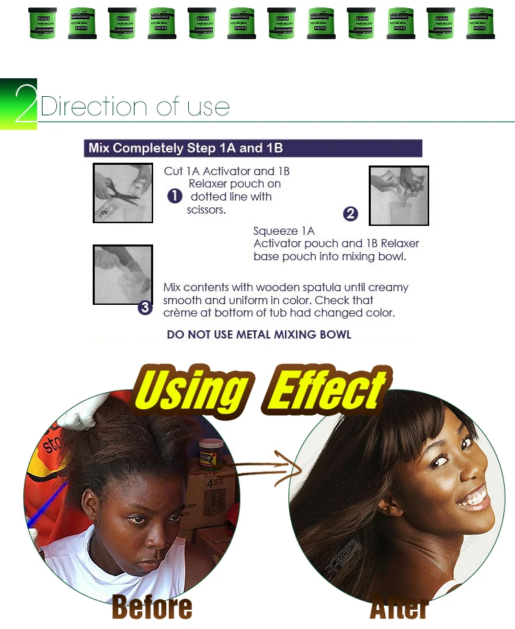 Best Hair Relaxer Cream - Olive Oil Treatment for African Hair