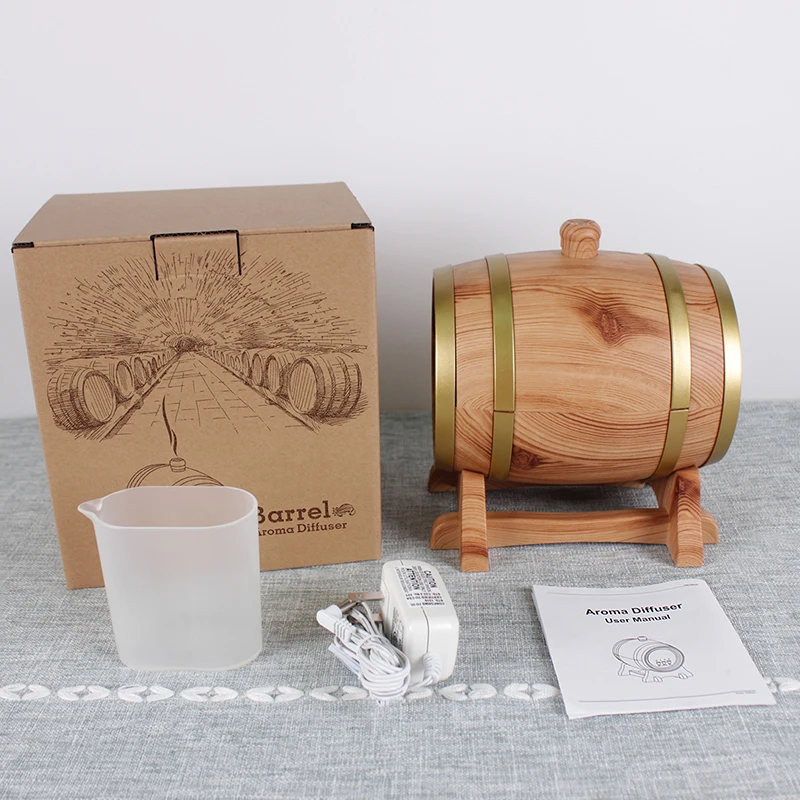 New Arriver Oak Wood Aroma Diffuser Electric Scent Essential Oil ...