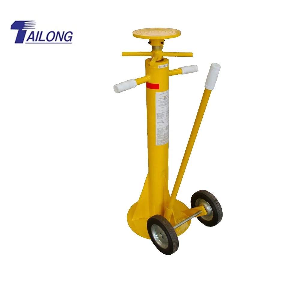 Heavy Duty Trailer Stabilizing Jack - Spin Top Container Truck ...