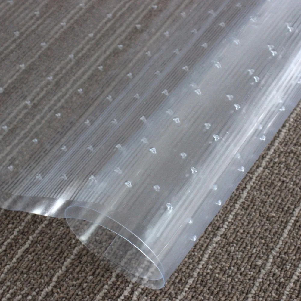 Vinyl Hallway Heavy Duty Clear Chair Floor Mats Carpet Protector Mat ...
