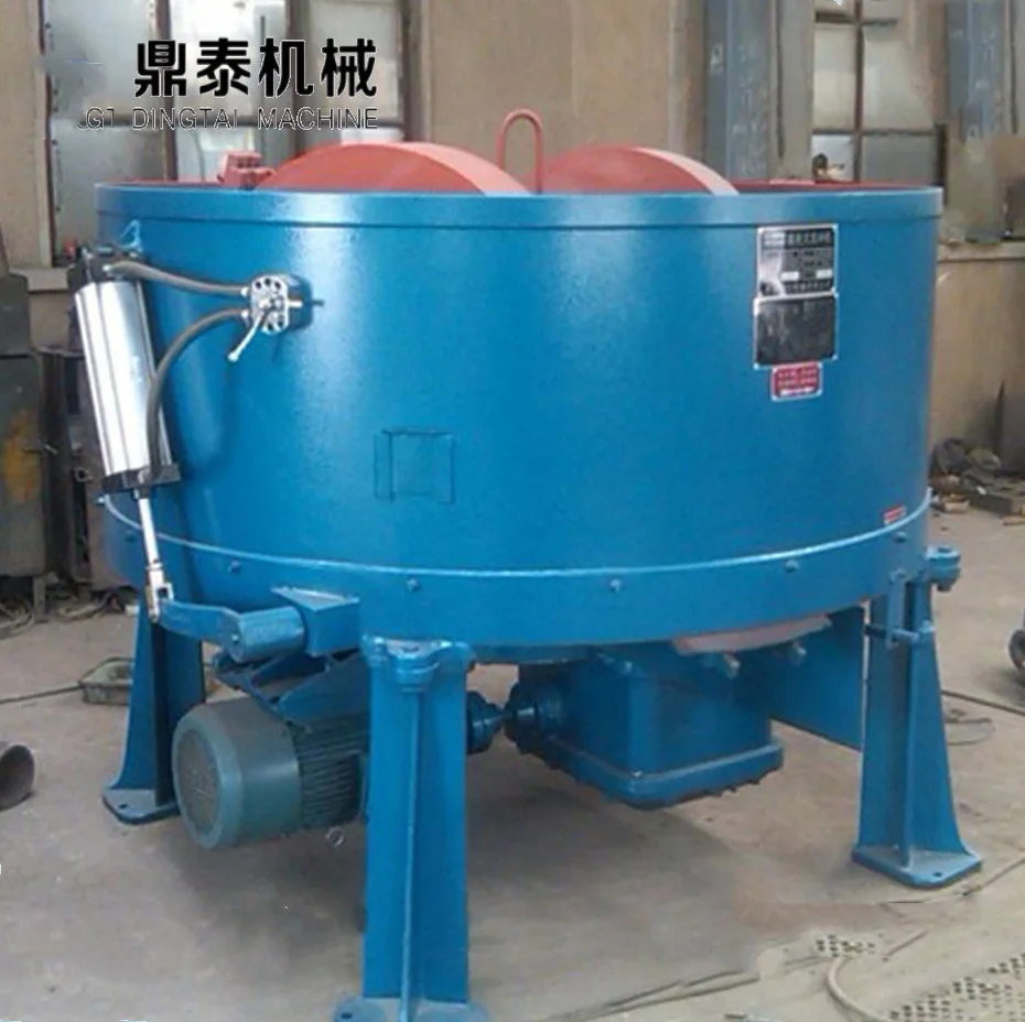 Batch type sand mixer/sand muller for brick making production line ...