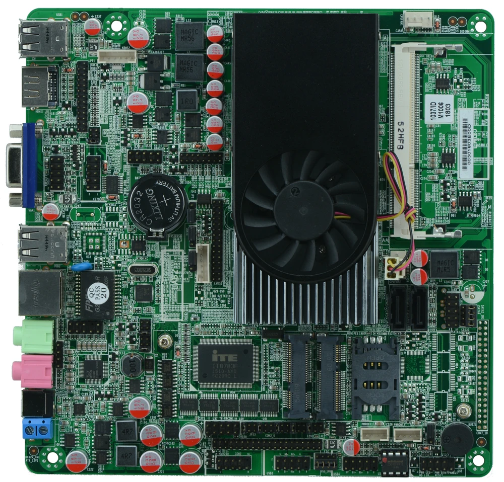 ITX_M100_618 인텔 셀러론 1037U 올인원 pc 얇은 미니 ITX 마더 보드 지원 sim 슬롯 lvds 8 * USB/6 * COM| Alibaba.com