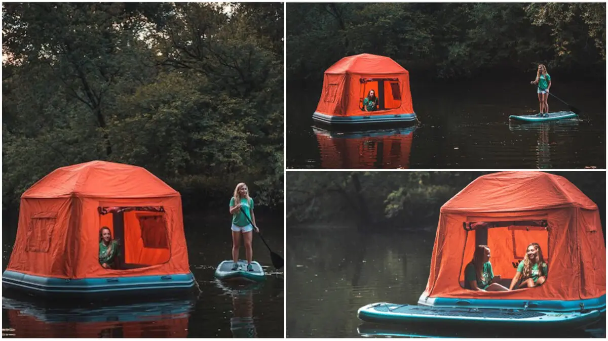 Inflatable Shoal Floating Tent - Perfect for Outdoor Camping