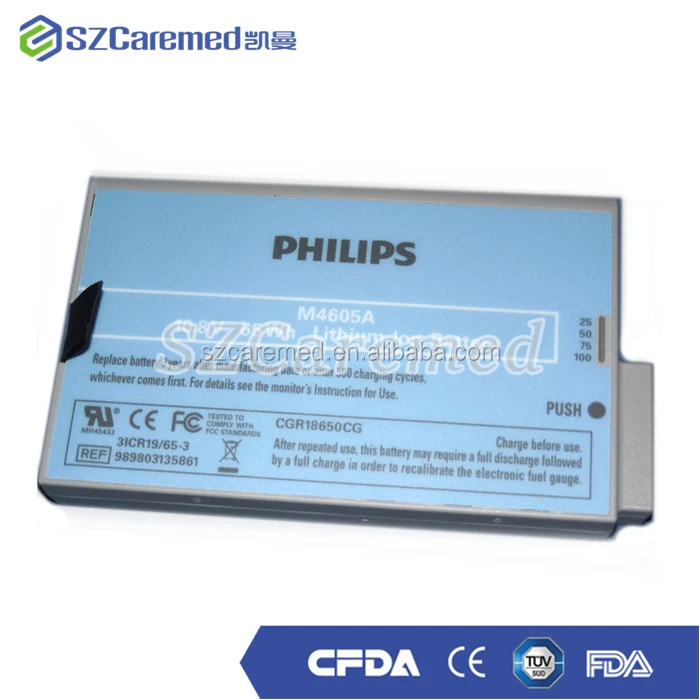 Battery For Fm20 Fm30 Intellivue Mp70 M8001a M8002a M8100 Mp20 Mp30 ...