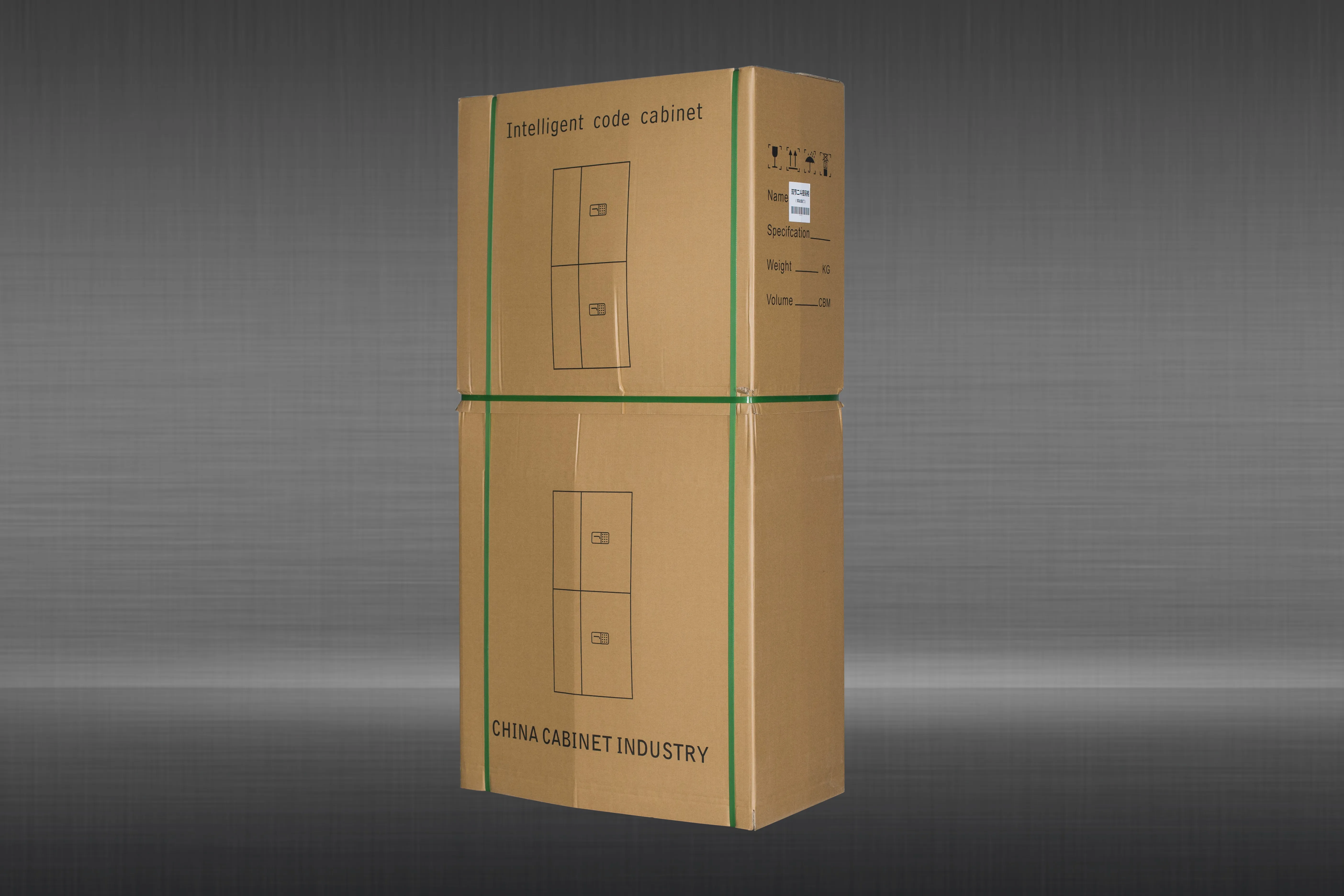 Office Metal Secret Code Locker Cabinet With Two Doors - Buy Office ...