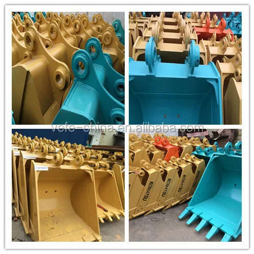 Pc200 Loader Backhoe Heavy Duty Bucket With 5 Teeth Top - Buy Bucket ...