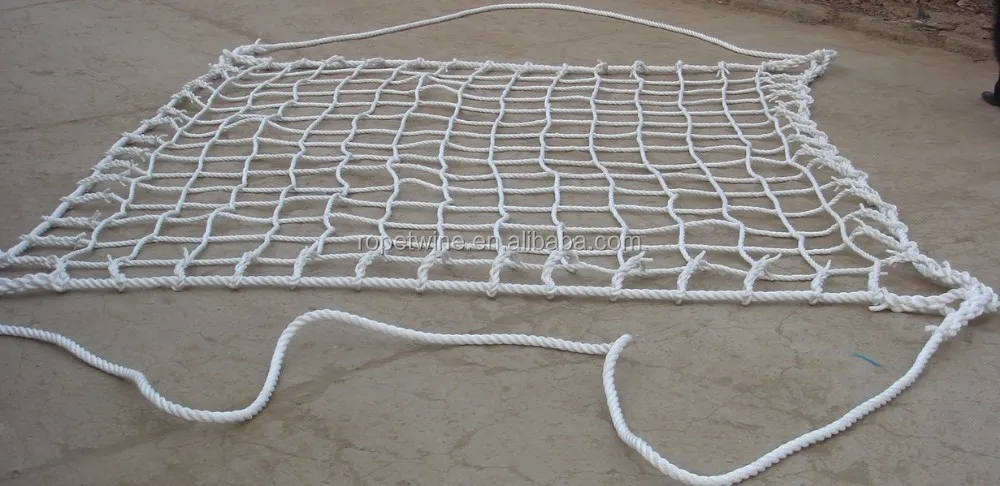 High Quality Single Knotless Monofilament PP Gangway Safety Net Cargo ...