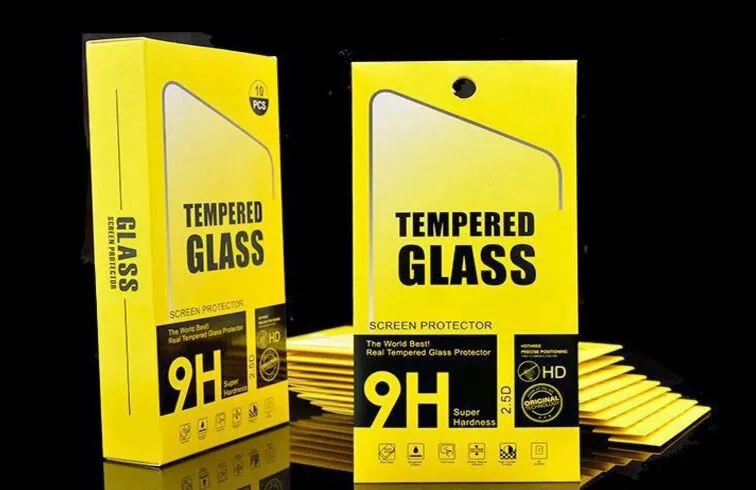 Custom Logo Box Packaging - 10+1 Tempered Glass Screen Protectors