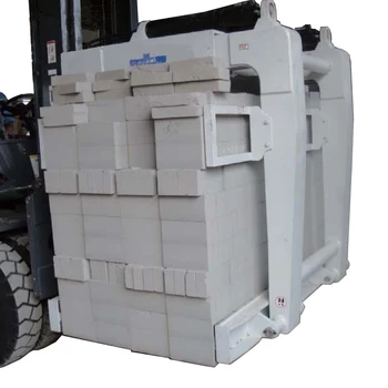 Forklift Attachment Overhead Brick Block Clamp - Buy Brick Block Clamp ...
