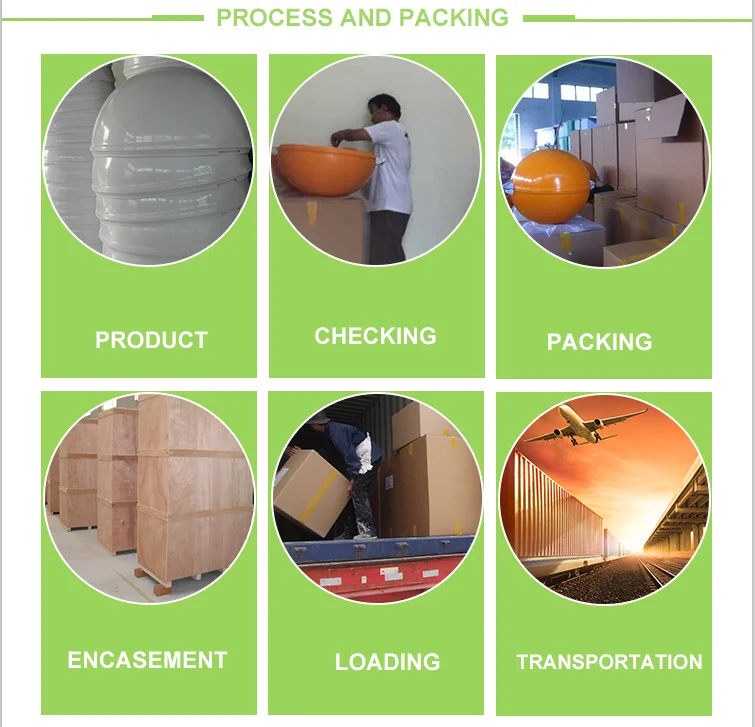 600mm Grp/ Frp Power Lines Aircraft Warning Sphere Marker Ball Safety ...