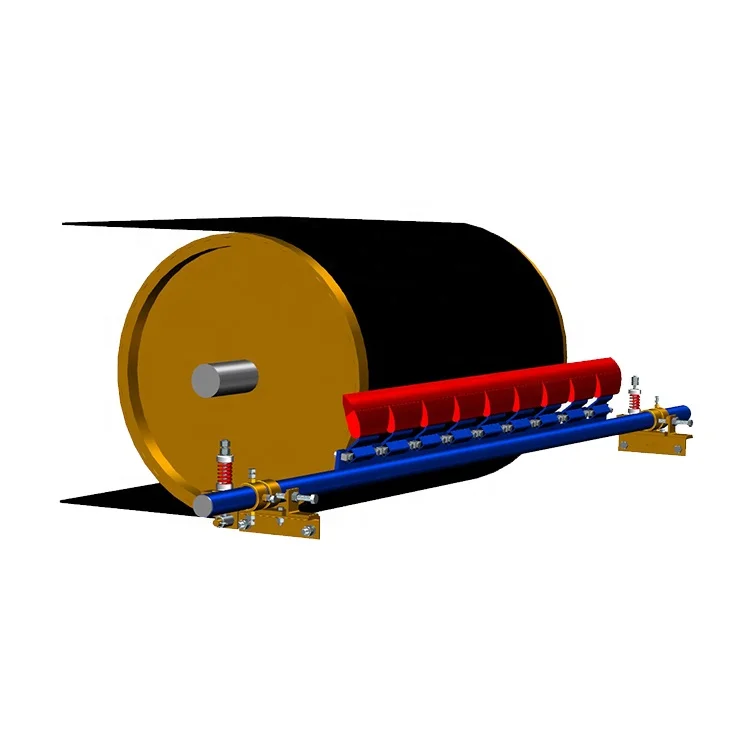 Primary Conveyor Belt Scraper With Pu Blade - Buy Polyurethane Conveyor ...