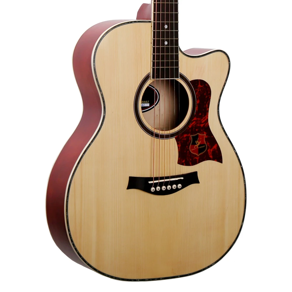 Made In China Professional 40 Inch Acoustic Guitar With Matte Finish ...