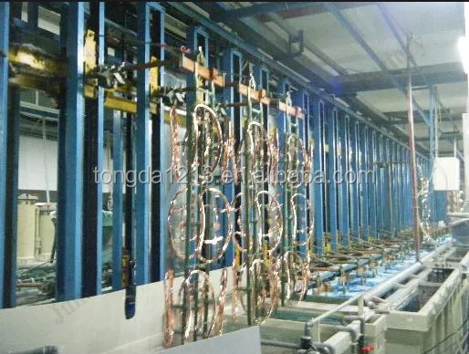 Zinc Plating Chrome Plating Line Ring-Shaped Electroplating Line ...