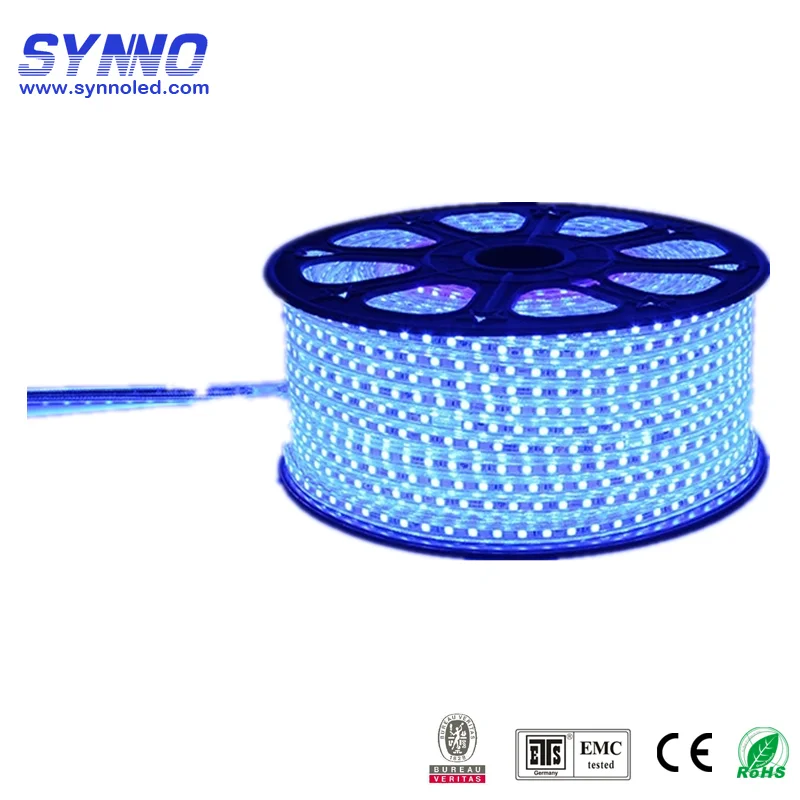 50 metro tira de goma a prueba de agua 60 leds / 100 metro smd 9 v LED ...