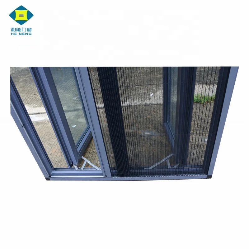 Modern UPVC Casement Windows with Mosquito Mesh & Folding