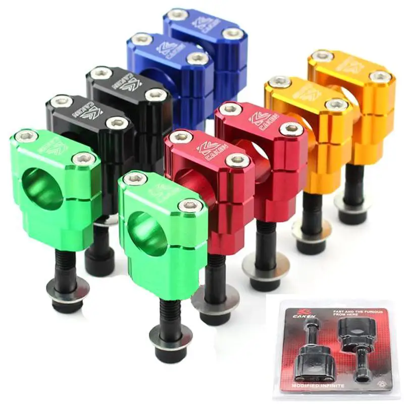 Motorcycle Clamp Riser Handlebar Handle Bar Adapter For 22mm-28mm Pit ...