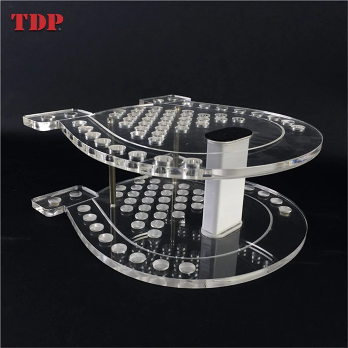 Rgb Led Lighting Bar Serving Tray Clear Acrylic Test Tube Rack/shot ...