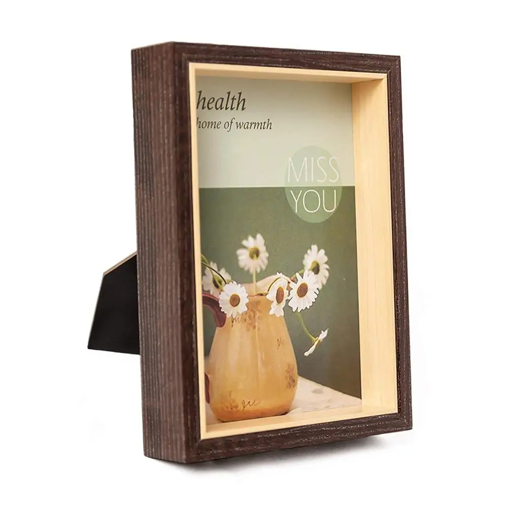 Craft Supplies & Tools Willow Wood 5x7 Picture Frame Unique Custom ...