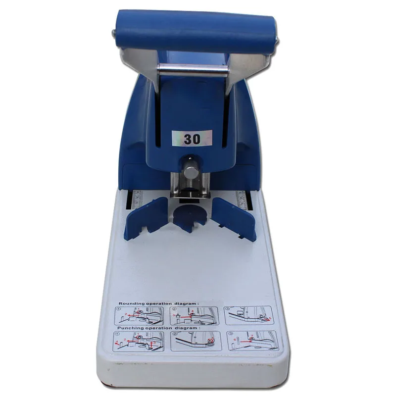 Manual Rounded Corner Cutter & Punching Machine two in one machine(WD ...