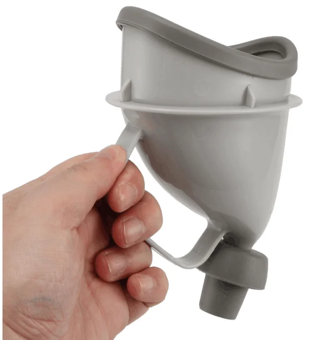 Bathroom Décor Outdoor Portable Unisex Adult Urinal Pee Funnel Peeing ...