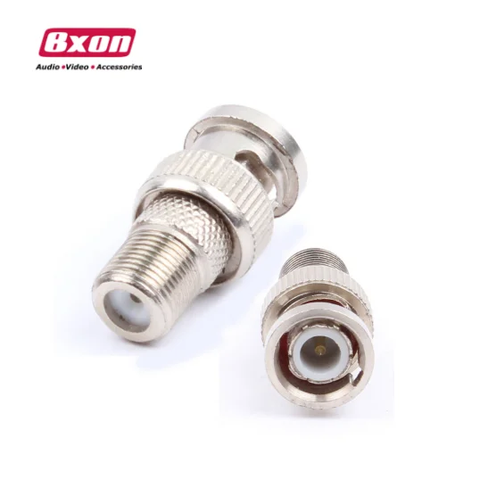 Bnc To F Female Connector Adapter For Security Coax Cable - Buy Bnc To ...
