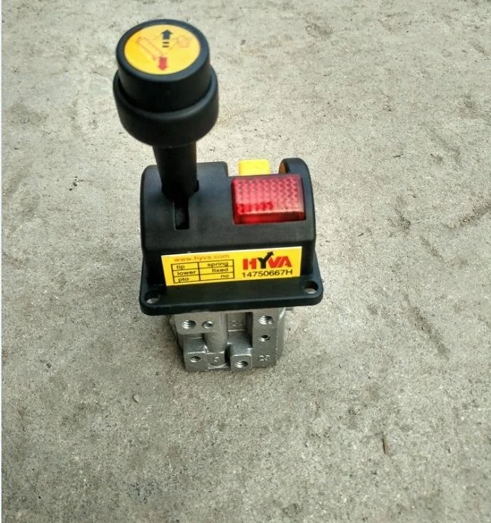 Hand Brake Valve 14750667h Lifting Valve 4 Hole For Sinotruk - Buy ...