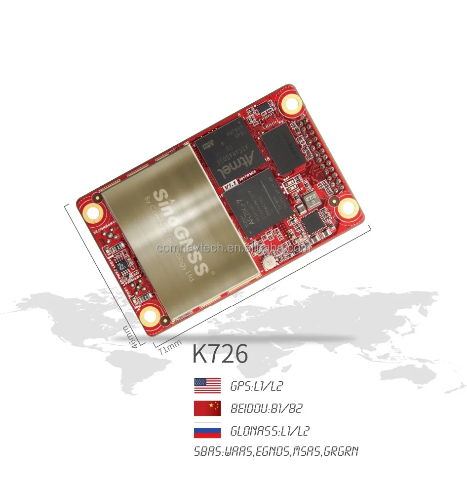 Sinognss K726 Gnss Receiver Board,Receiver Pcb Board,Gps Gnss Board ...