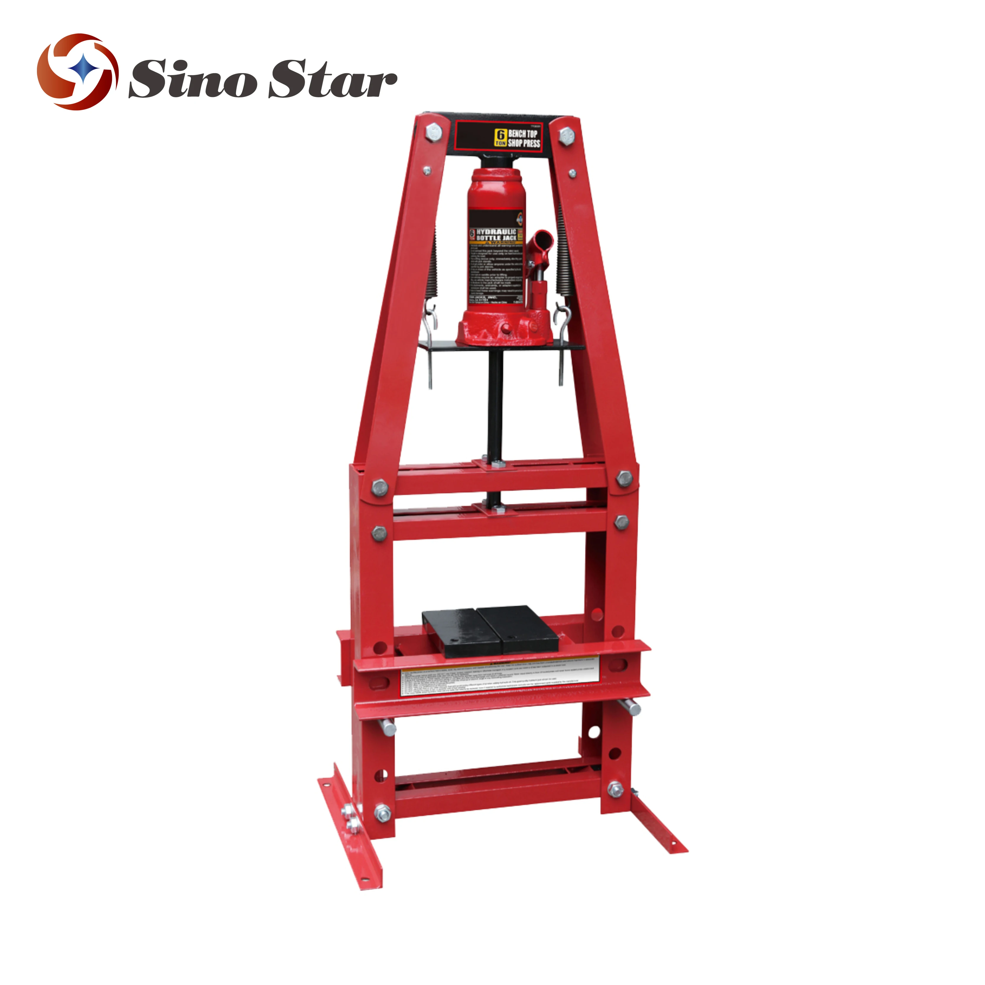 Heavy duty 6 ton air hydraulic shop press with CE certificated TY06001 ...