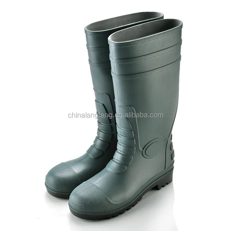 Waterproof Rubber Wellington Rain Boots,Wholesale Steel Toe Safety Pvc ...