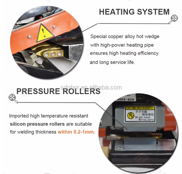 Portable Plastic Welder - Efficient PE PVC PP HDPE LDPE EPDM Welding ...