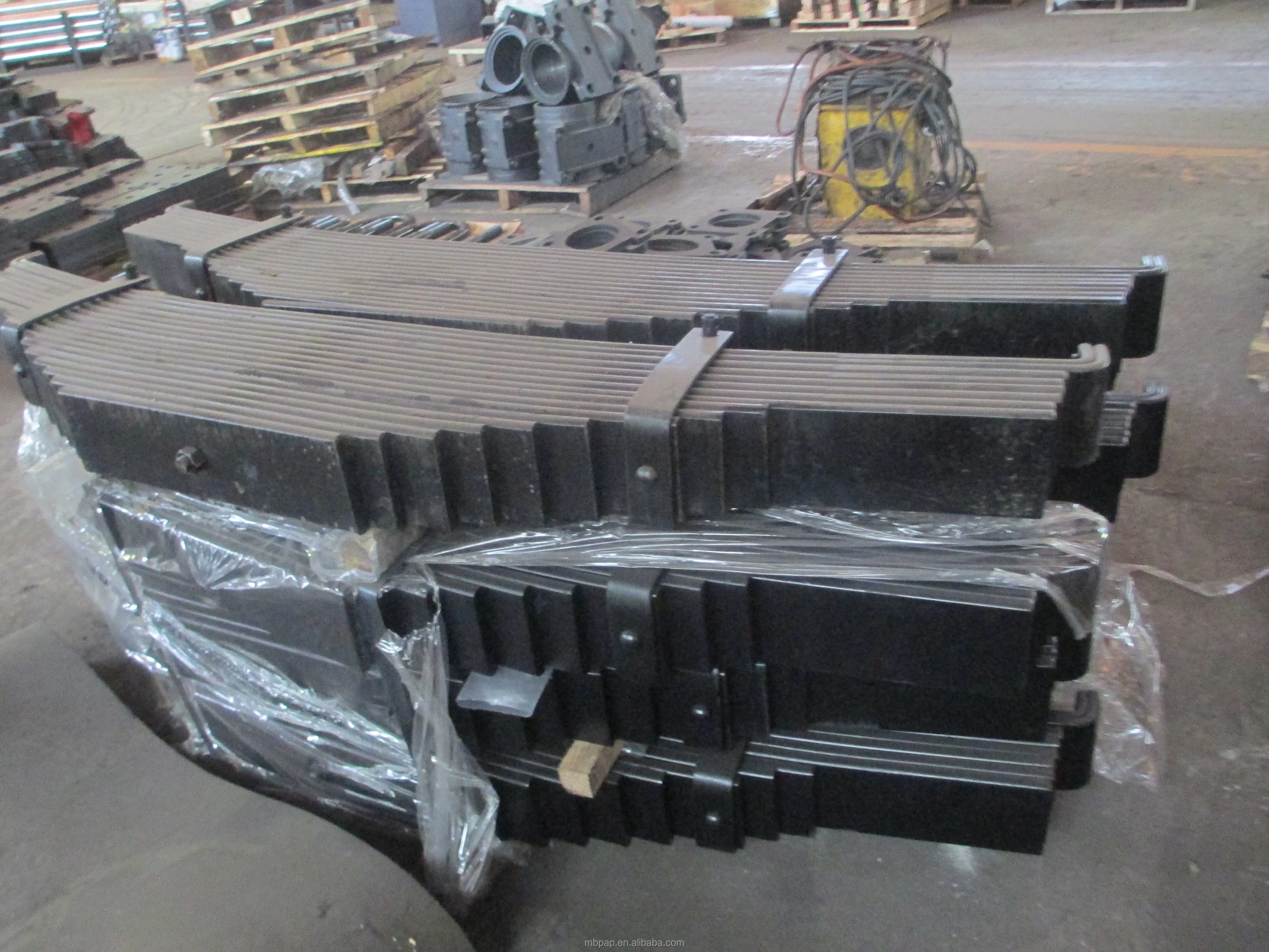 Trailer Truck Bogie Spring Suspension Axle Super 25T 30T 35T Use 17pcs ...