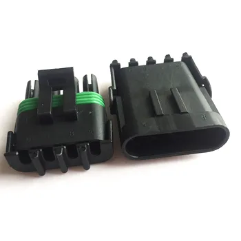 12010974 Car 4 Pin Female Auto Weather-pack Series Housing Automotive ...