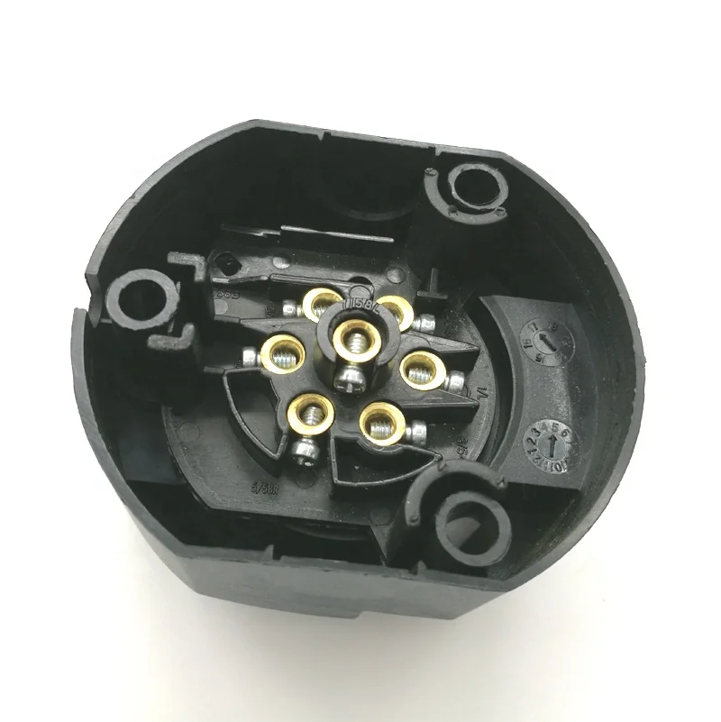 Oem Trailer Plug & Socket 7pin Trailer Socket 12v Waterproof 7 Pin Flat ...