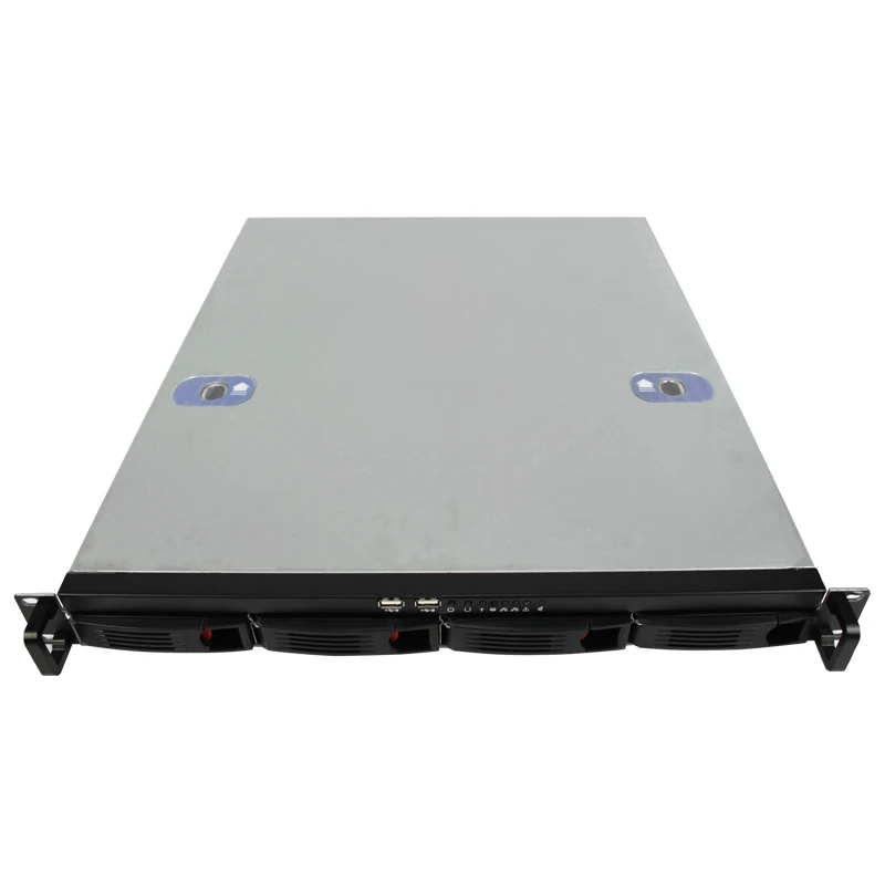 19 Inch 1u 4bay Industrial Rackmount Electronic Control Chassis With ...