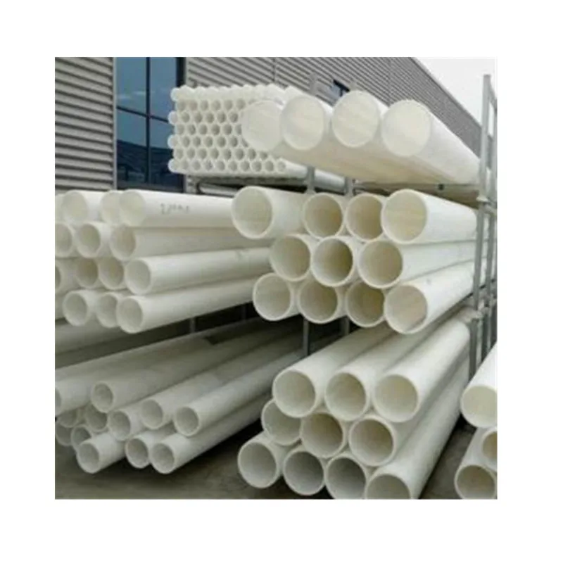 White Polyethylene Pipe
